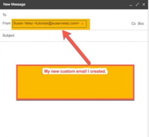 How To Setup A Custom Email Using Gmail