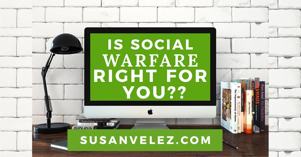 Is Social Warfare The Right Plugin For You