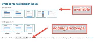 Advanced Ads Review WalkThru and Setting Up First Adsense Ad