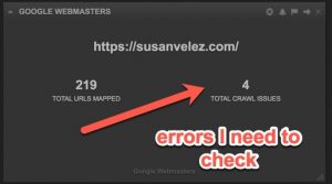 How to Fix Errors In Google Webmasters Tools