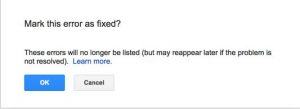 How to Fix Errors In Google Webmasters Tools