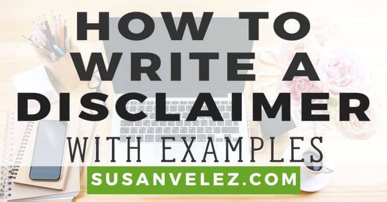 How to Write A Blog Disclaimer What You Need to Know
